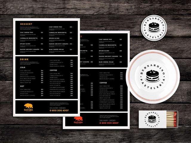 Bite-Sized Food Menu Template - 99Effects