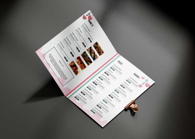 Five Star Menu Design Template - 99Effects