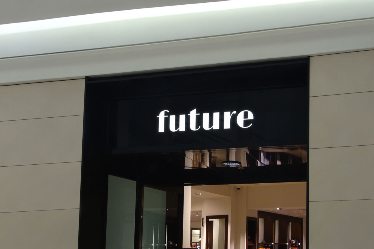 Wall Shop Signage Mockup (2024 Dec) - 99Effects