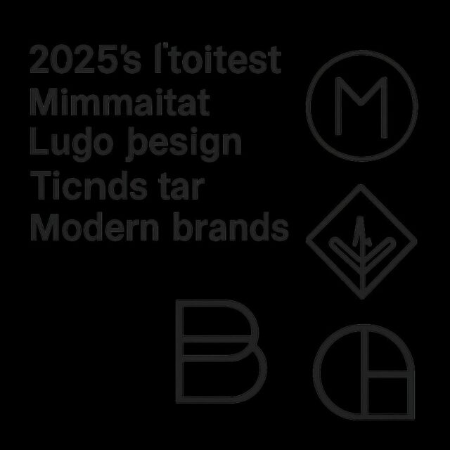 2025's Hottest Minimalist Logo Design Trends for Modern Brands - 99Effects