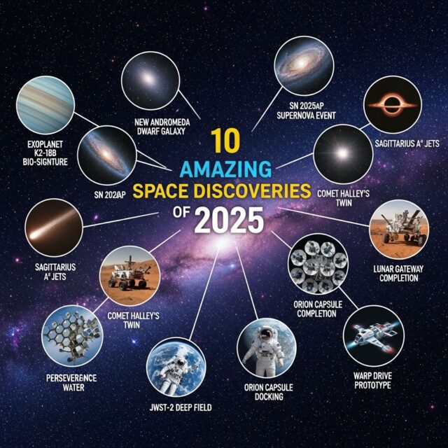 10 Amazing Space Discoveries of 2025 - 99Effects