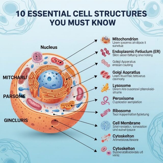 10 Essential Cell Structures You Must Know - 99Effects