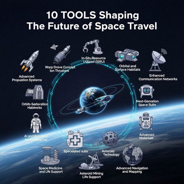 10 Innovative Tools Transforming Space Travel - 99Effects