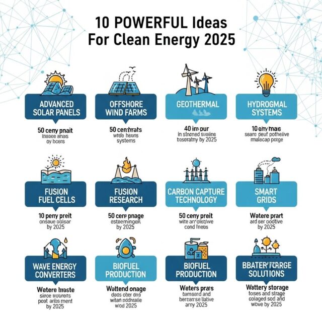 10 Powerful Clean Energy Ideas for 2025 - 99Effects