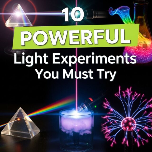 10 Powerful Light Experiments You Must Try - 99Effects