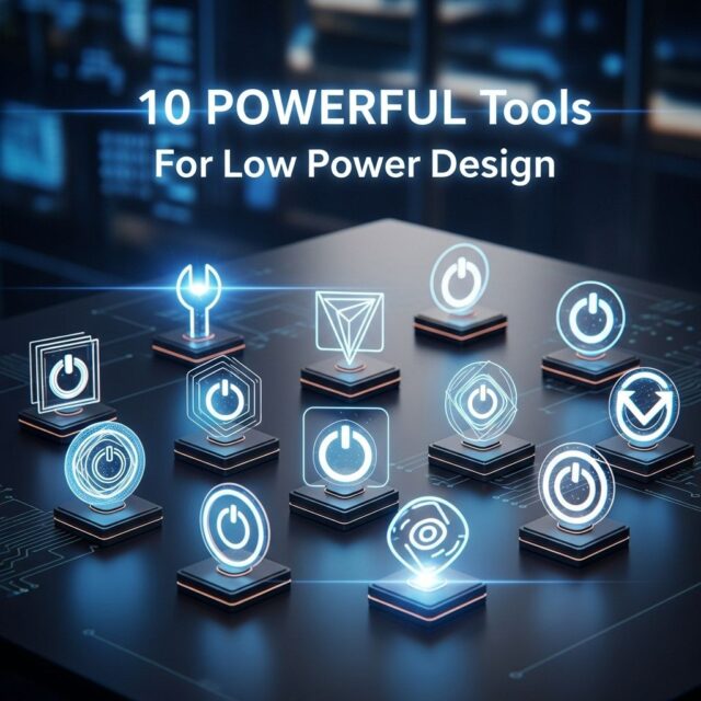 10 Powerful Tools for Low Power Design - 99Effects