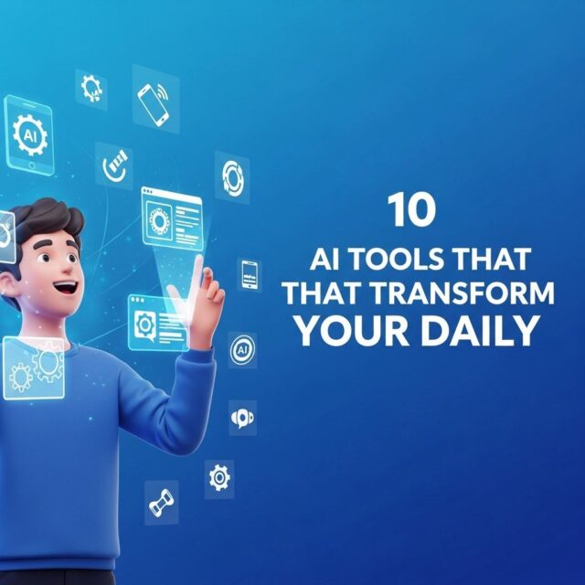 10 Game-Changing AI Tools for Everyday Life - 99Effects