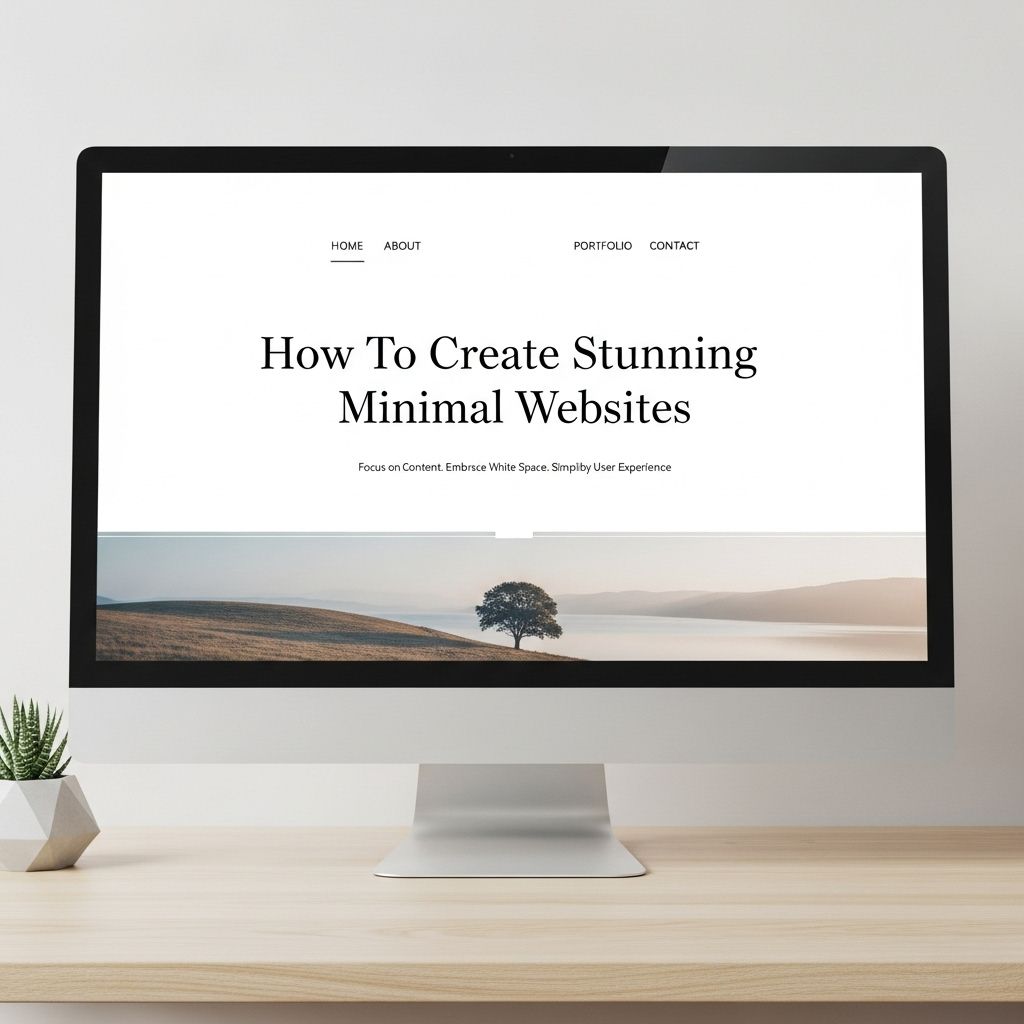 How To Create Stunning Minimal Websites 99effects