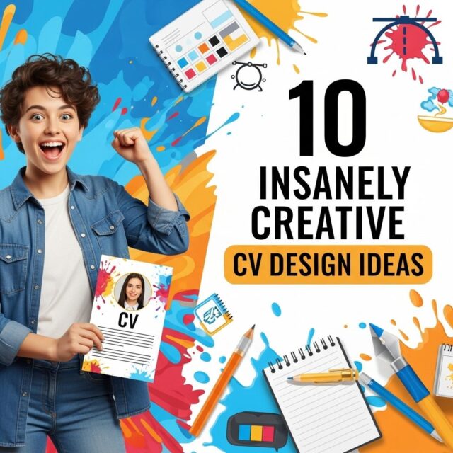 10 Insanely Creative CV Design Ideas - 99Effects