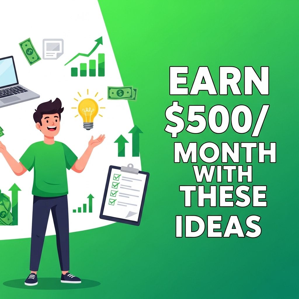 Earn $500 a Month with These Simple Ideas - 99Effects