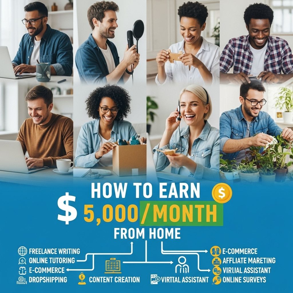 Earn $5,000 a Month from Home: Proven Strategies - 99Effects