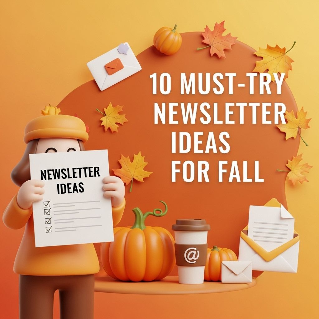10 Must-Try Newsletter Ideas For Fall - 99Effects