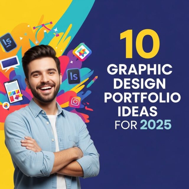 10 Must-Try Graphic Design Portfolio Ideas for 2025 - 99Effects