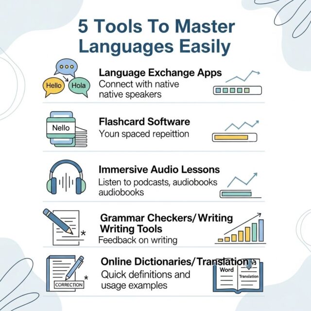 5 Essential Tools to Master Languages Easily and Effectively - 99Effects