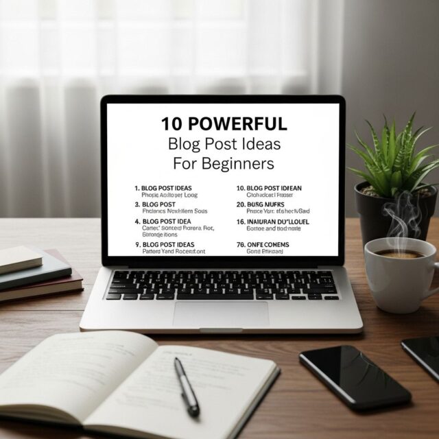 10 Powerful Blog Post Ideas for Beginners - 99Effects