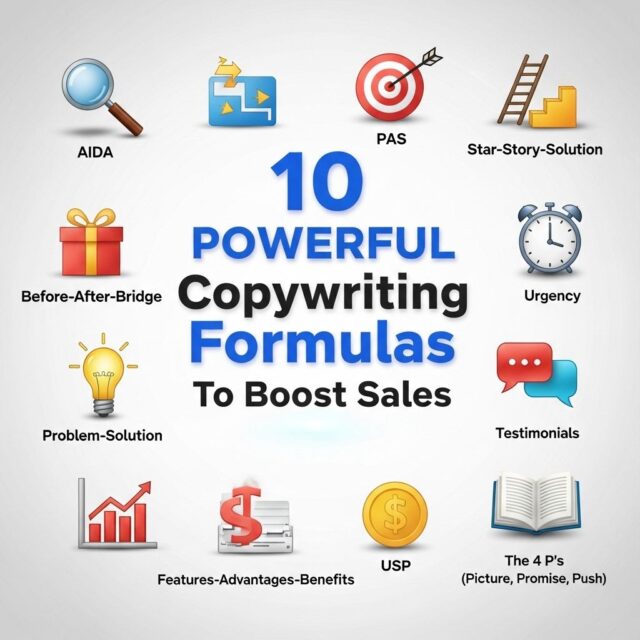 10 Powerful Copywriting Formulas to Boost Sales - 99Effects