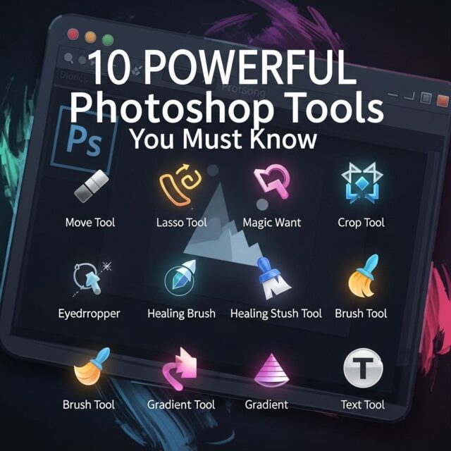10 Powerful Photoshop Tools You Must Know - 99Effects