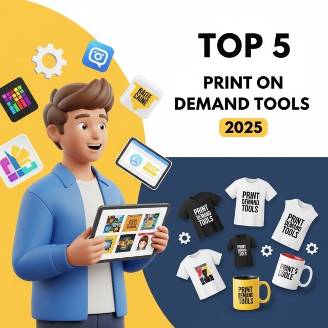 Top 5 Print On Demand Tools for 2025 - 99Effects