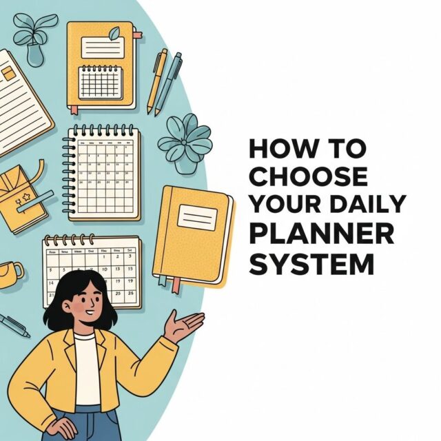 Choose the Perfect Daily Planner System for You - 99Effects