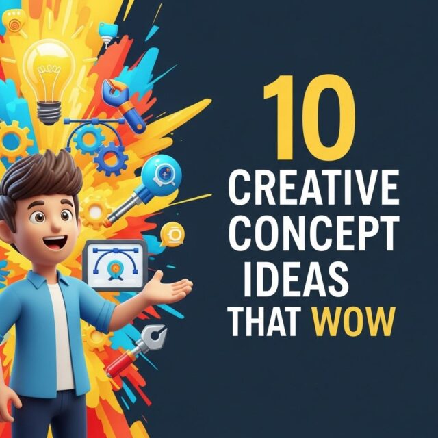 10 Creative Concept Examples You Need to Know - 99Effects