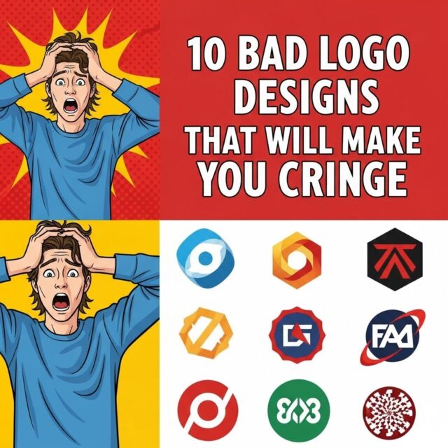 10 Cringe-Worthy Logo Designs You Have to See - 99Effects