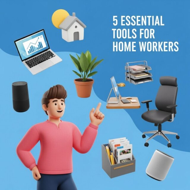 5 Essential Tools Every Home Worker Needs - 99Effects