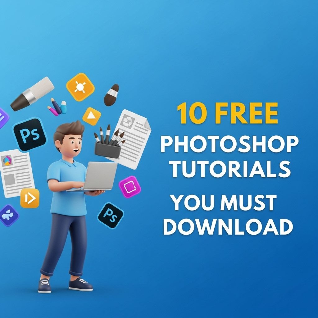 10 Must-Download Free Photoshop Tutorials - 99Effects