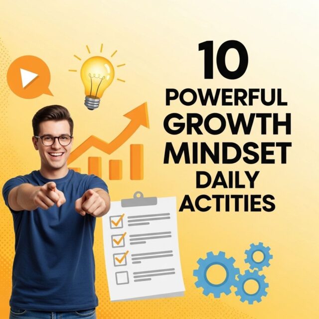 10 Powerful Daily Activities for a Growth Mindset - 99Effects
