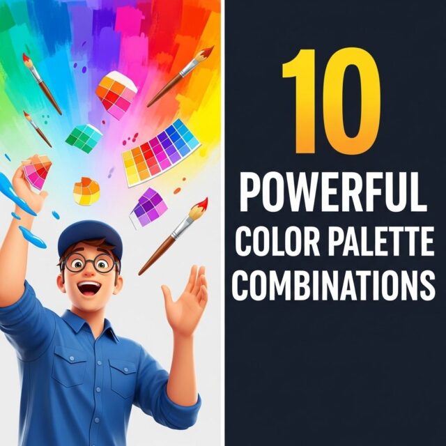 10 Powerful Color Palette Combinations for Stunning Designs - 99Effects