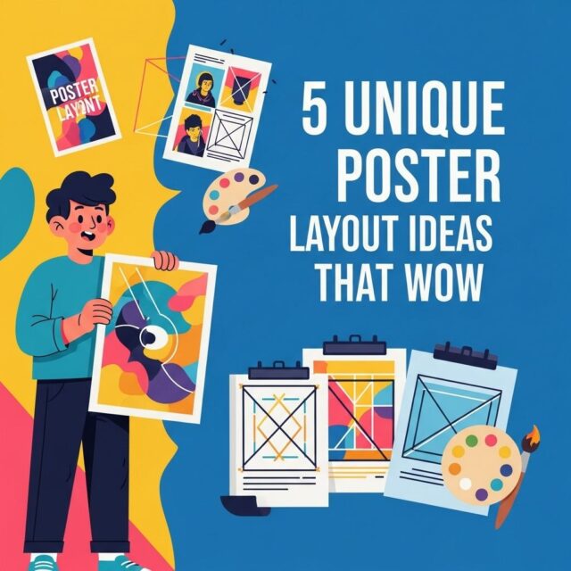 10 Trending Poster Design Ideas for 2025 - 99Effects